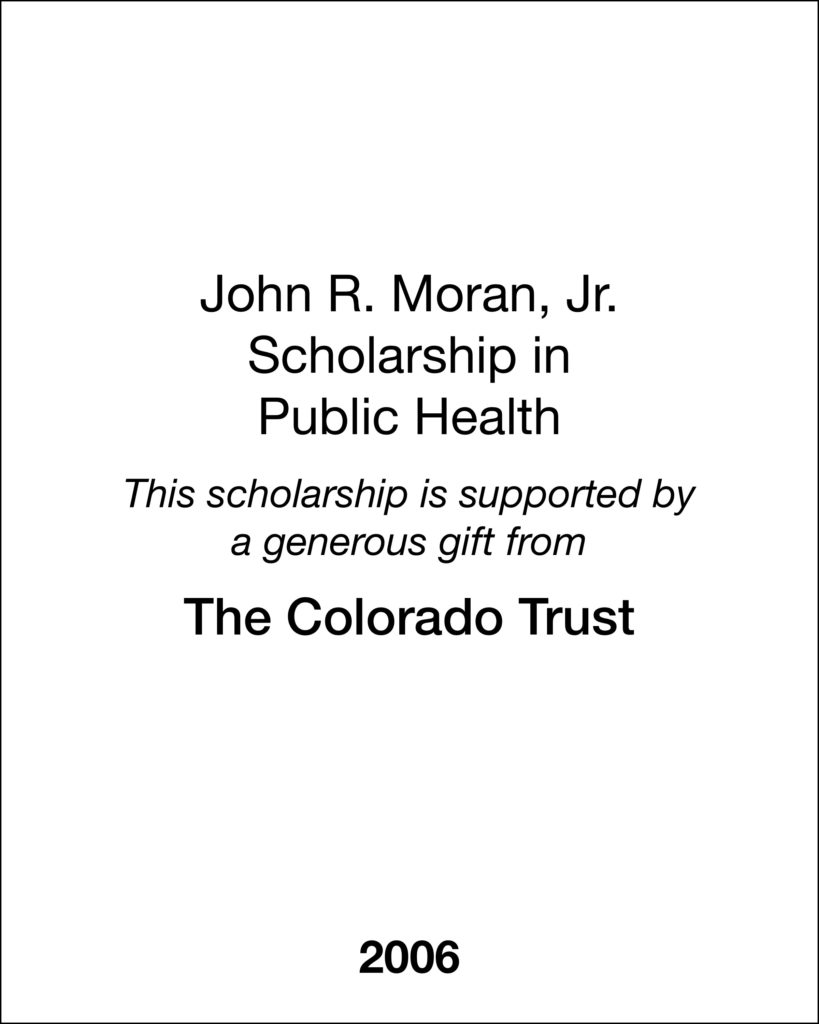 The Colorado Trust – Virtual Benefactor Recognition